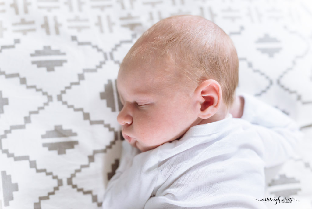 Baby Harrison at Home - Cleveland Area Newborn Photographer | Ashleigh ...